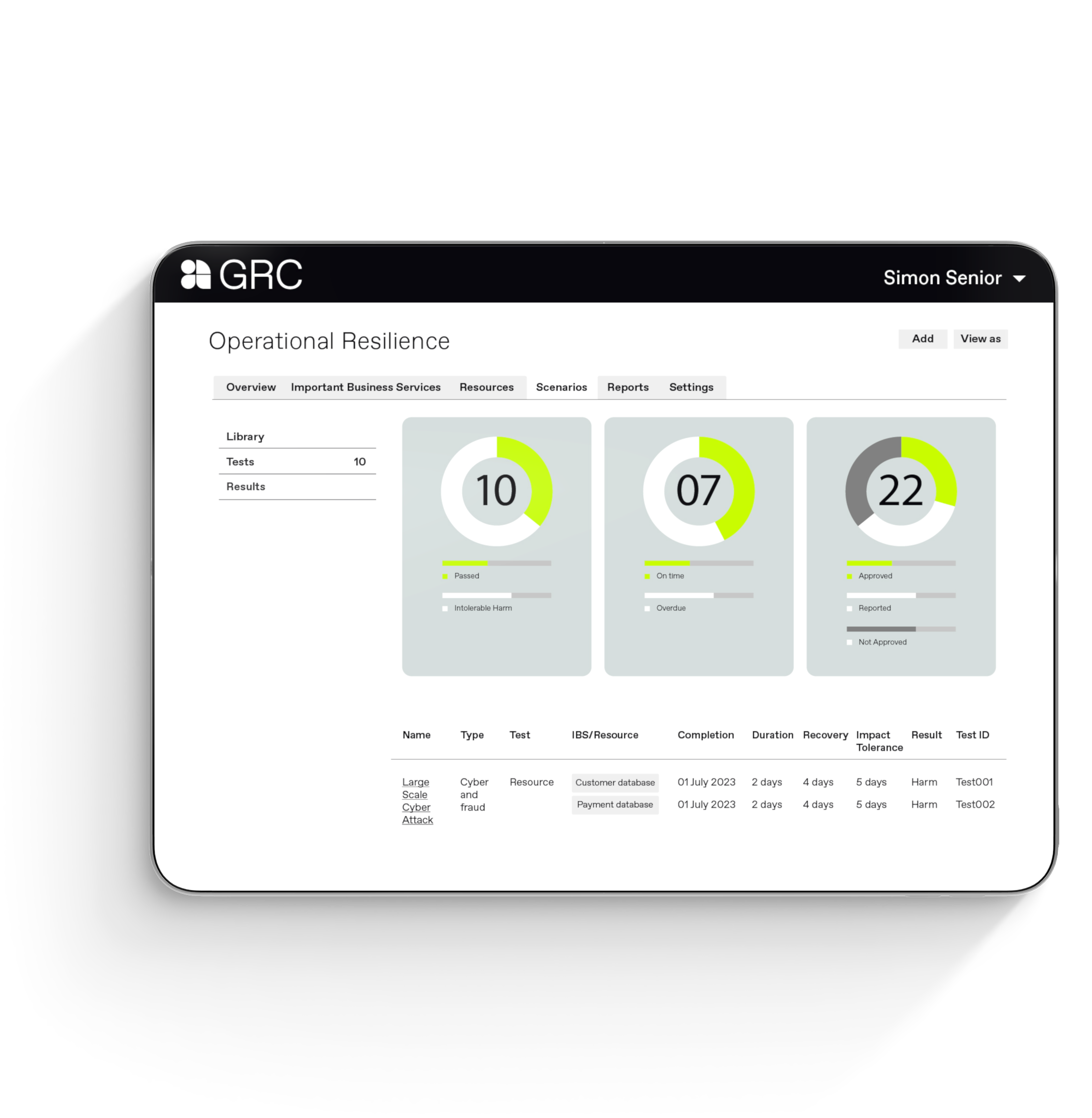 Understanding Scenario Testing In Operational Resilience Grc Ansarada
