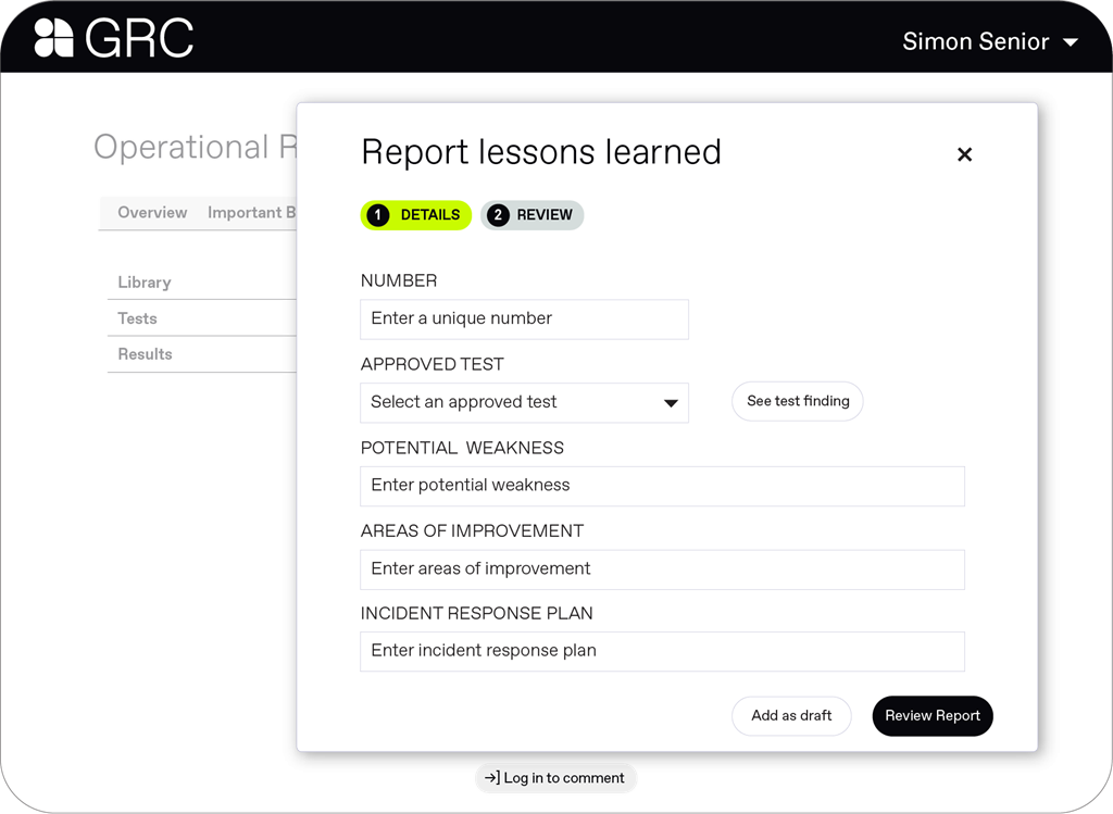 Operational Resilience Software For Fca Regulated Firms Ansarada Grc